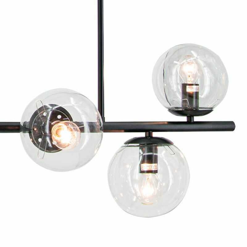 Lampa Sufitowa i Wisząca Dorado - Elegancja i Funkcjonalność czarna